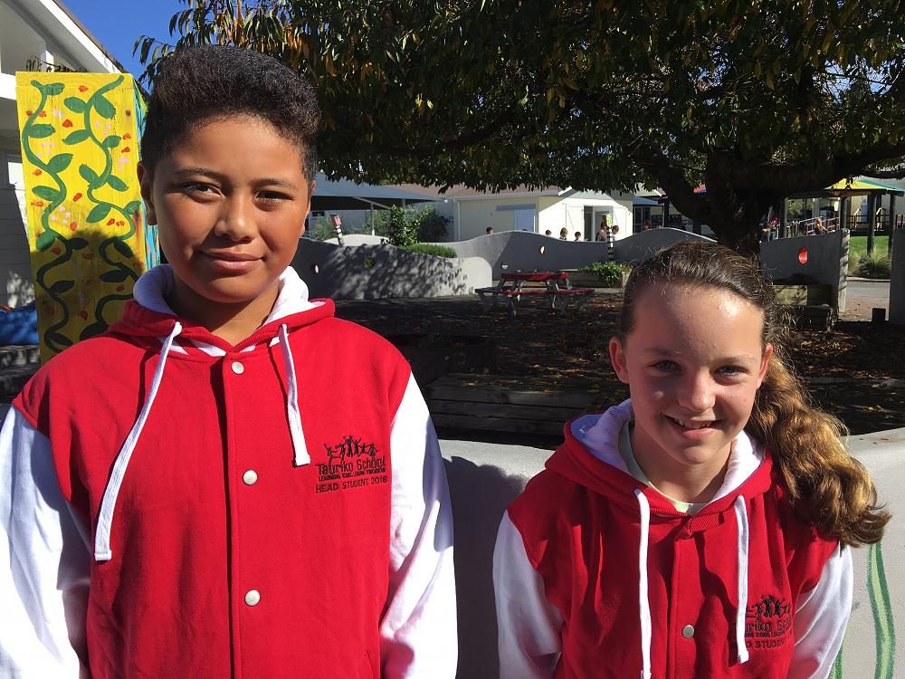 Tauriko School Head Students