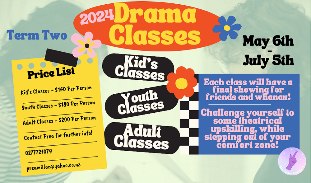 ADVERTISEMENT - Drama Classes — Newsletter 4 2024