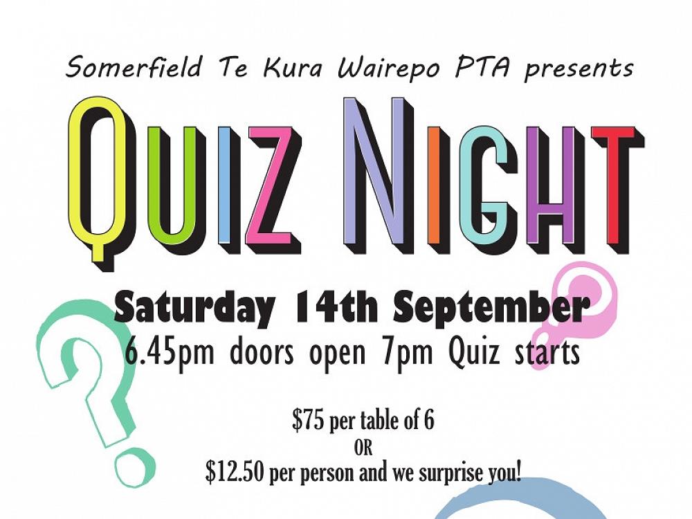 PTA Quiz Night