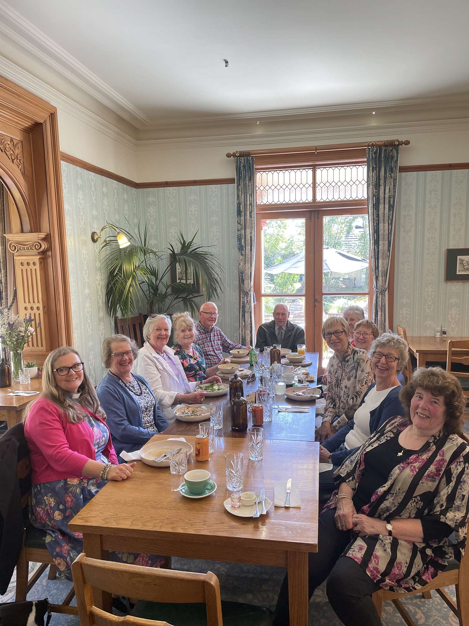 Lent Study Group Enjoys a Lunch Out