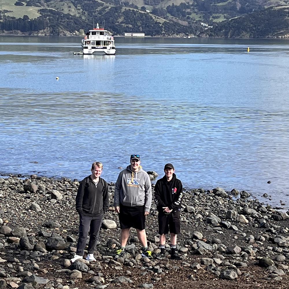 Year 13 History class visit to Akaroa — 2022 Hornby High School Yearbook