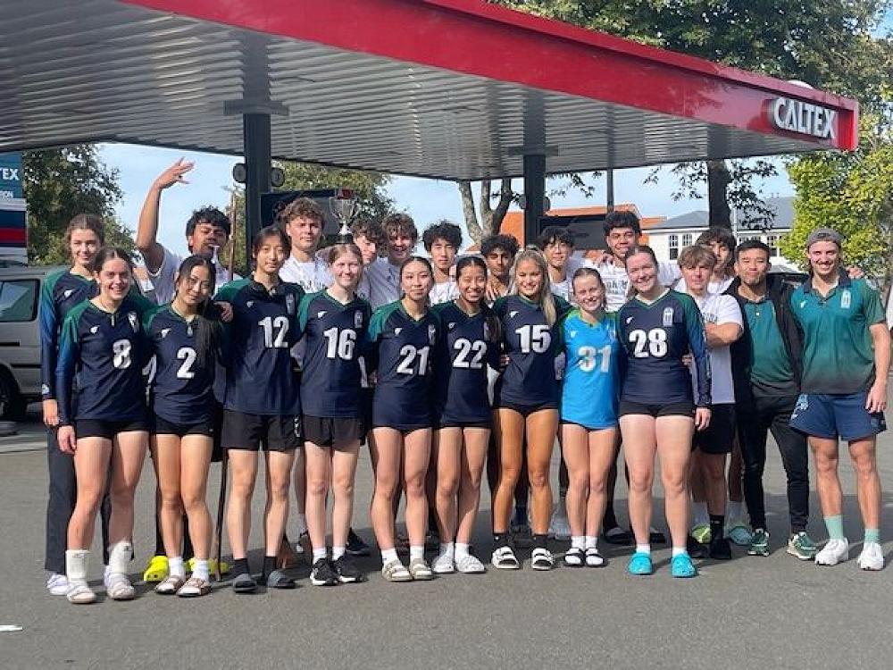 Senior Volleyball teams' tournaments in Term 1.