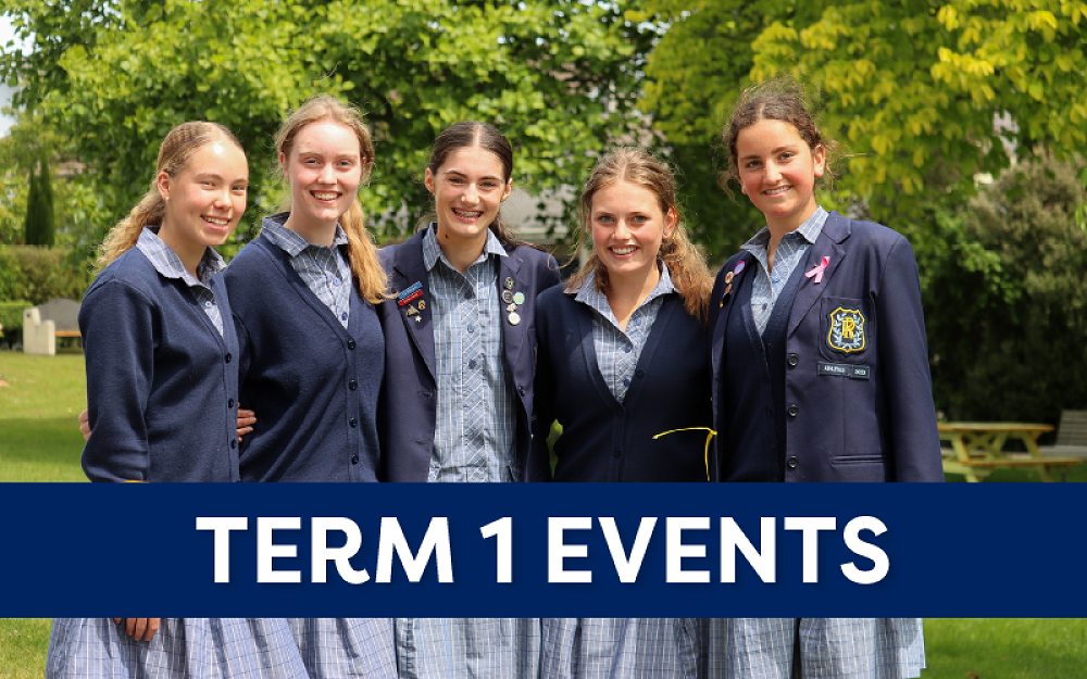 Term 1 Key Dates and Events