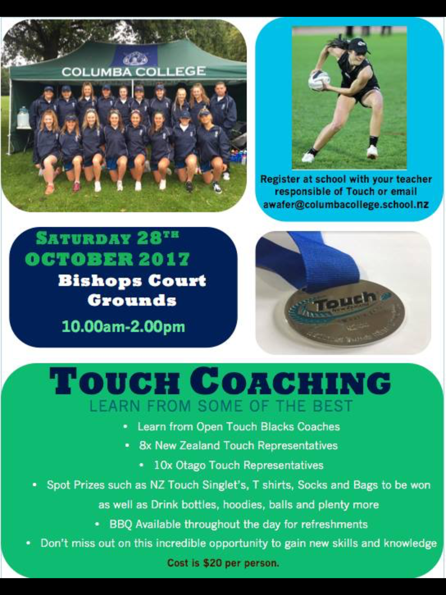 Touch Coaching Day | Balmacewen Intermediate