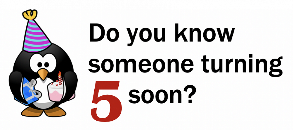 Know someone turning 5 soon??