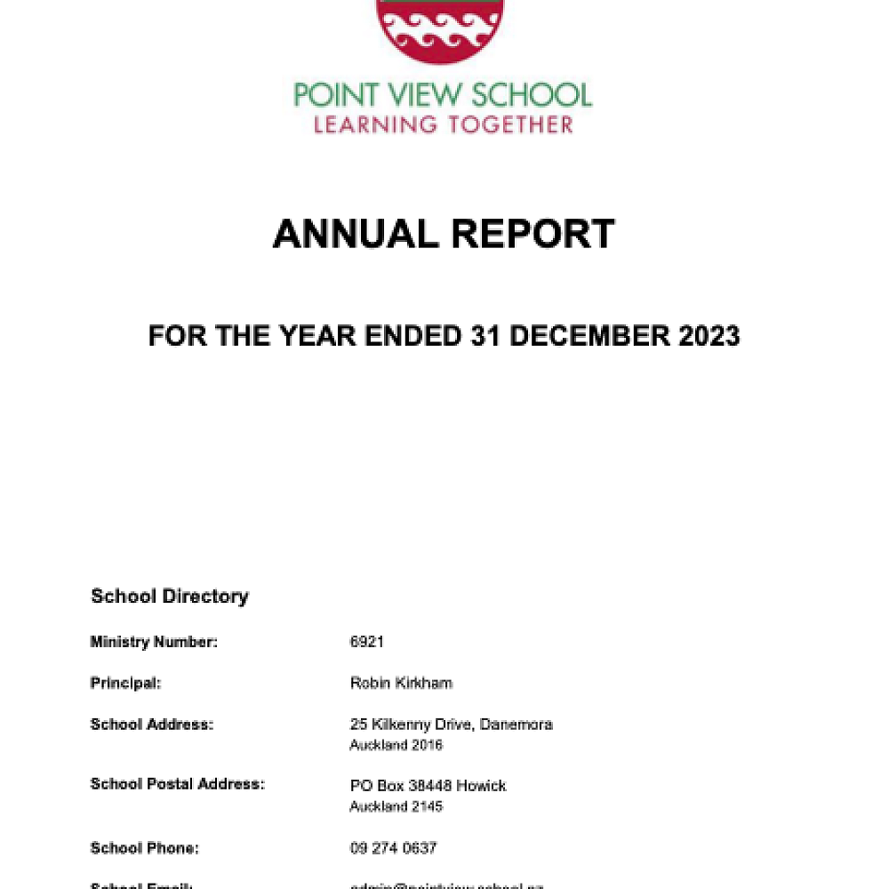 Point View Annual Report 2023