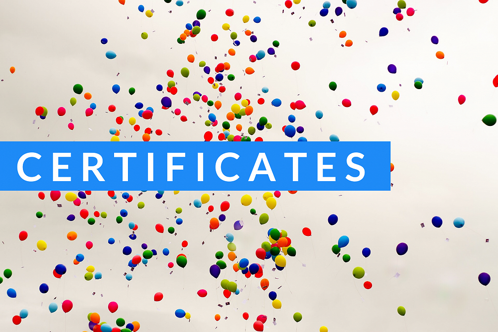 Assembly Certificates 2025