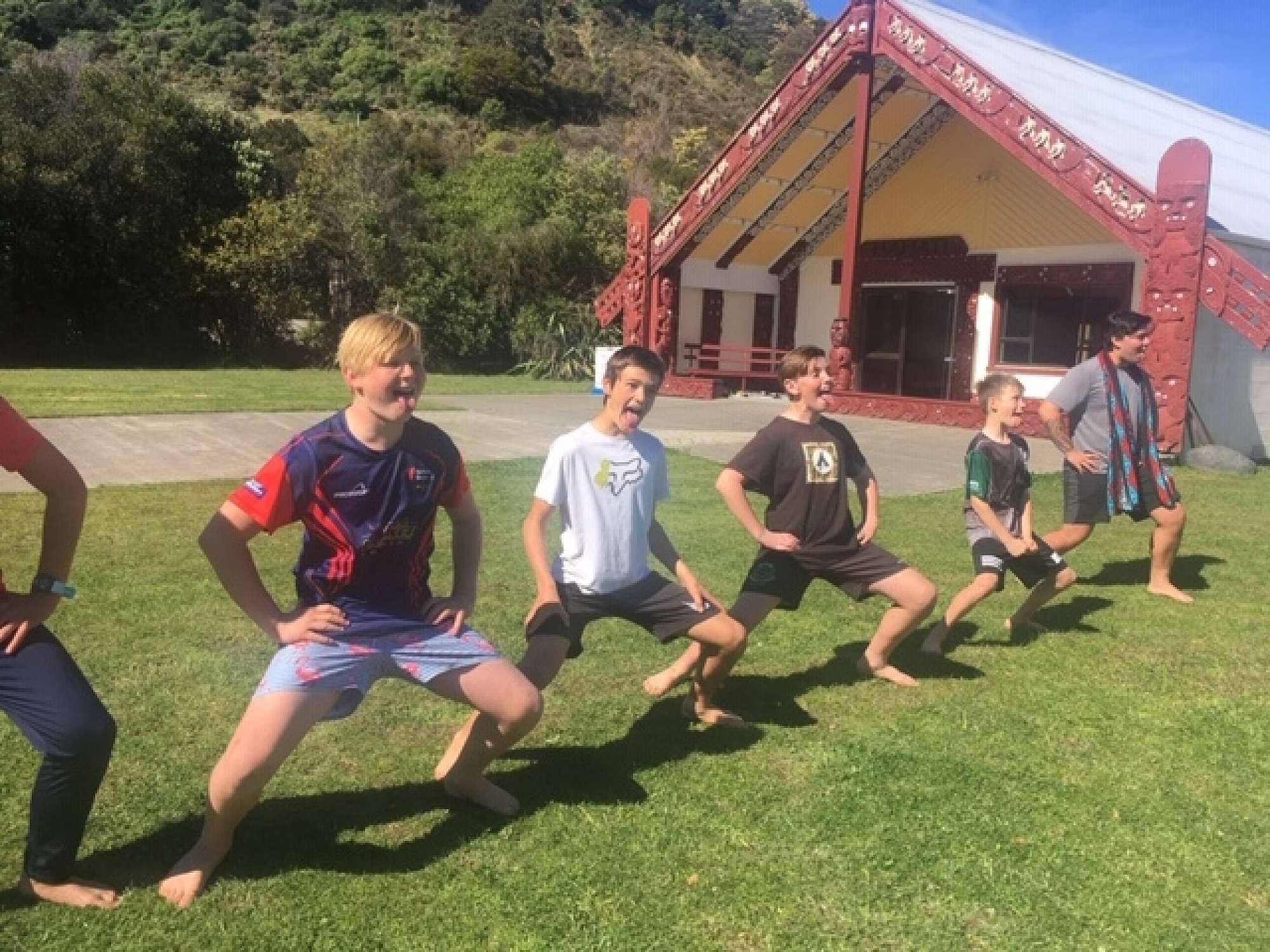 Extension Kapa Haka learn alongside experts at Whakatū Marae