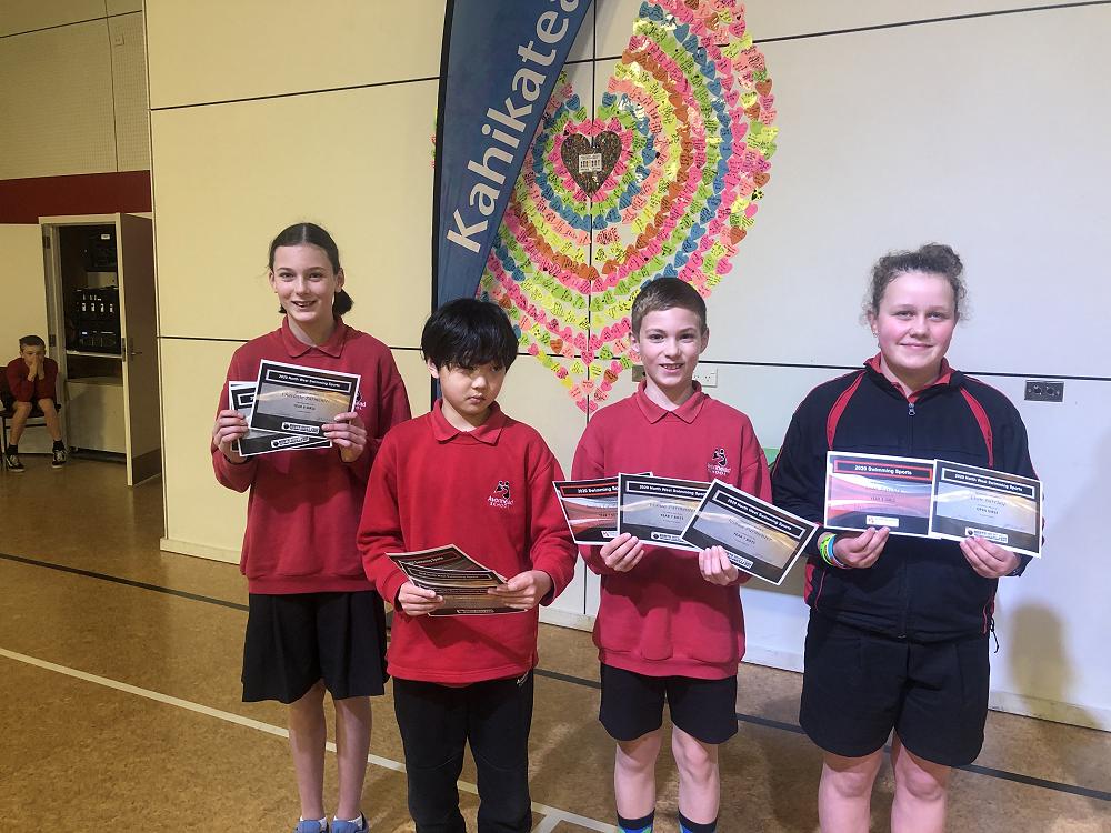Congratulations to our amazing Swimming Champions who got top placings ...