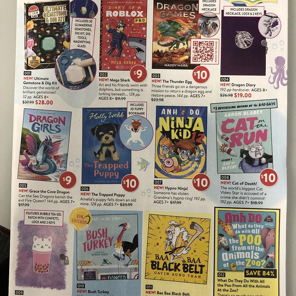 Scholastic Book Club Issue 5