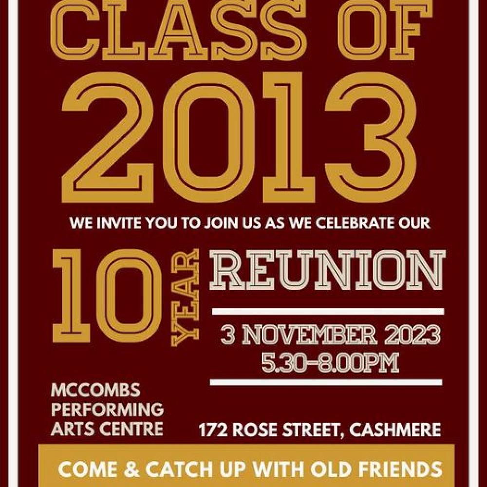 Class of 2013 Reunion