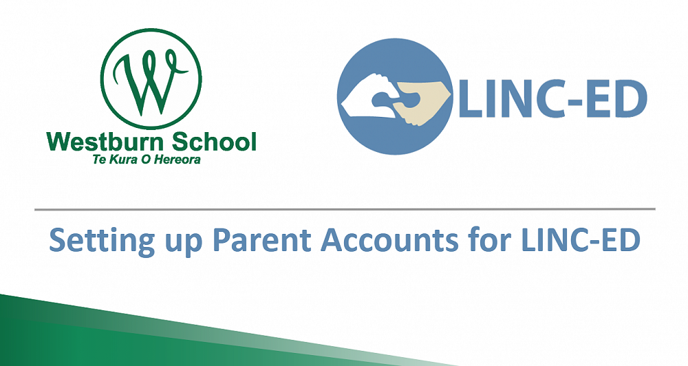 Linc-ed Parent Login setup sessions