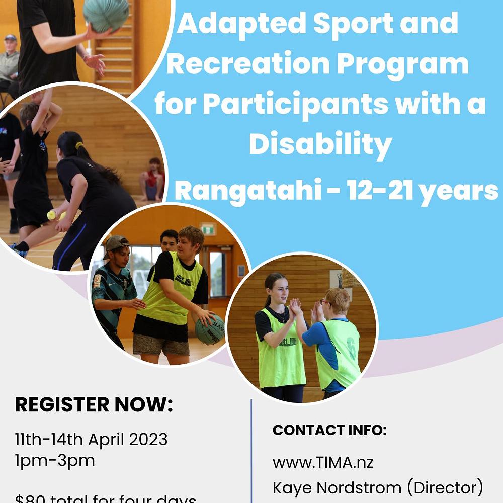 TIMA Adapted Sport and Recreation Program for participants with ...