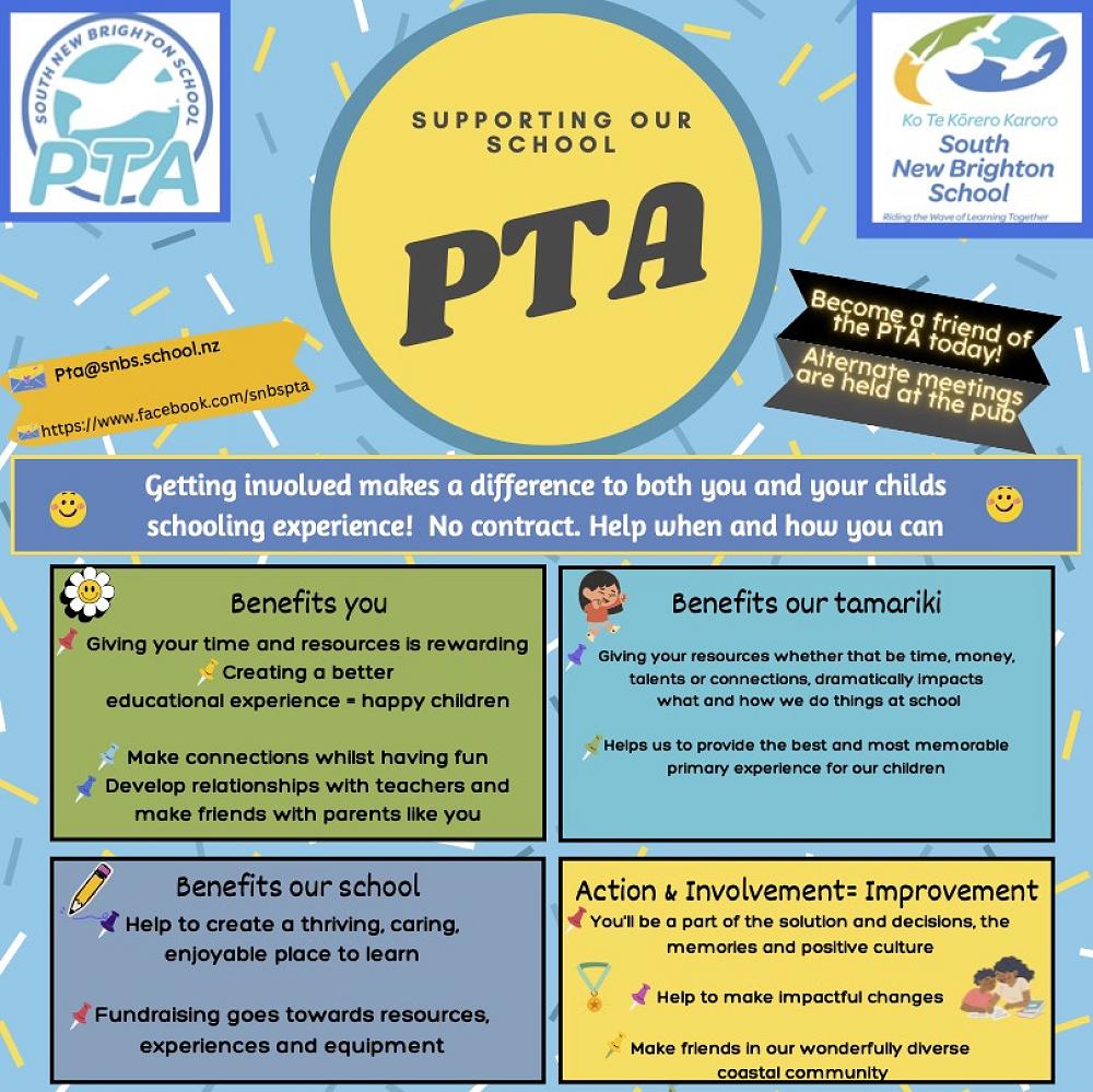 Get involved with the PTA