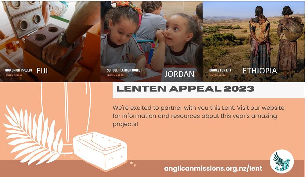 Lenten Appeal 2023 - 3 projects