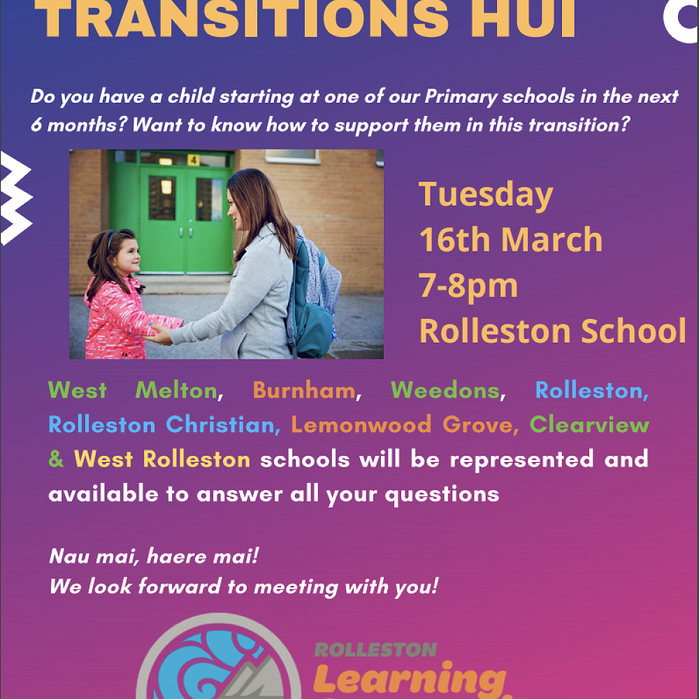 Whānau Transitions Hui