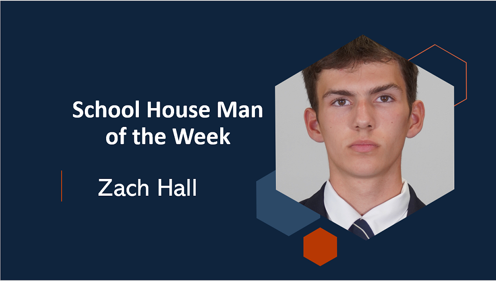 Man of the Week - Zach Hall