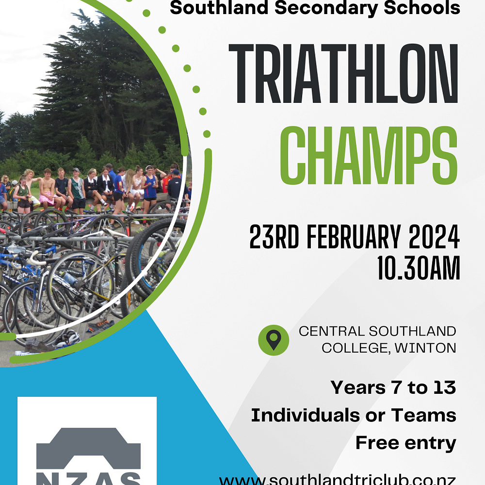 Southland Secondary Schools Triathlon Champs - Winton - Friday, 23 ...
