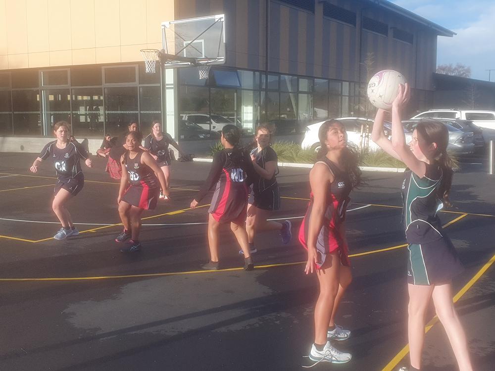 Netball in Action