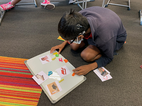 Video: We've been fingerspelling our way to reading!