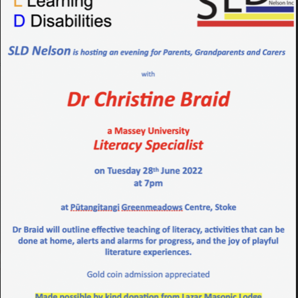 Christine Braid- Parent Workshop
