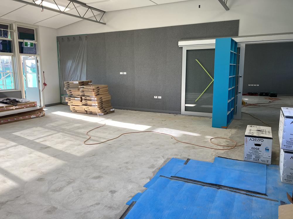 Progress with our school refurbishment