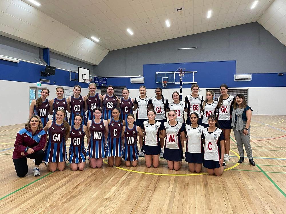 Visiting Australian Netball Team