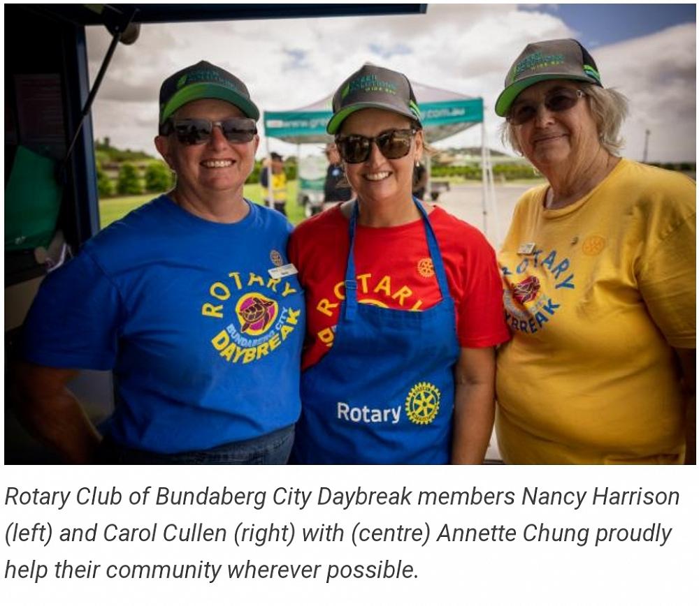 Women proud to be members of Rotary