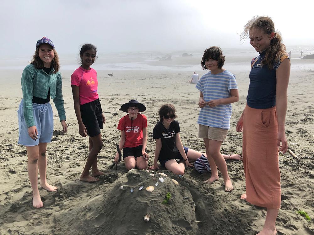 Sunshine, surf and sand in Sumner!