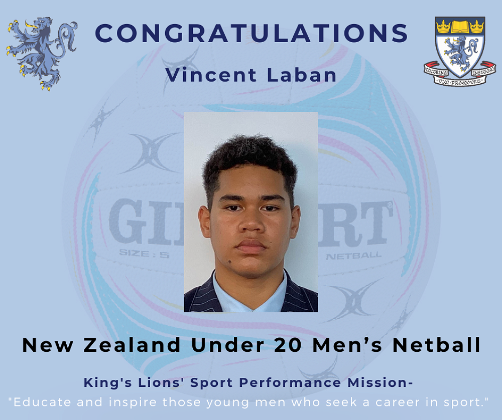 Congratulations Vincent Laban — King's Week
