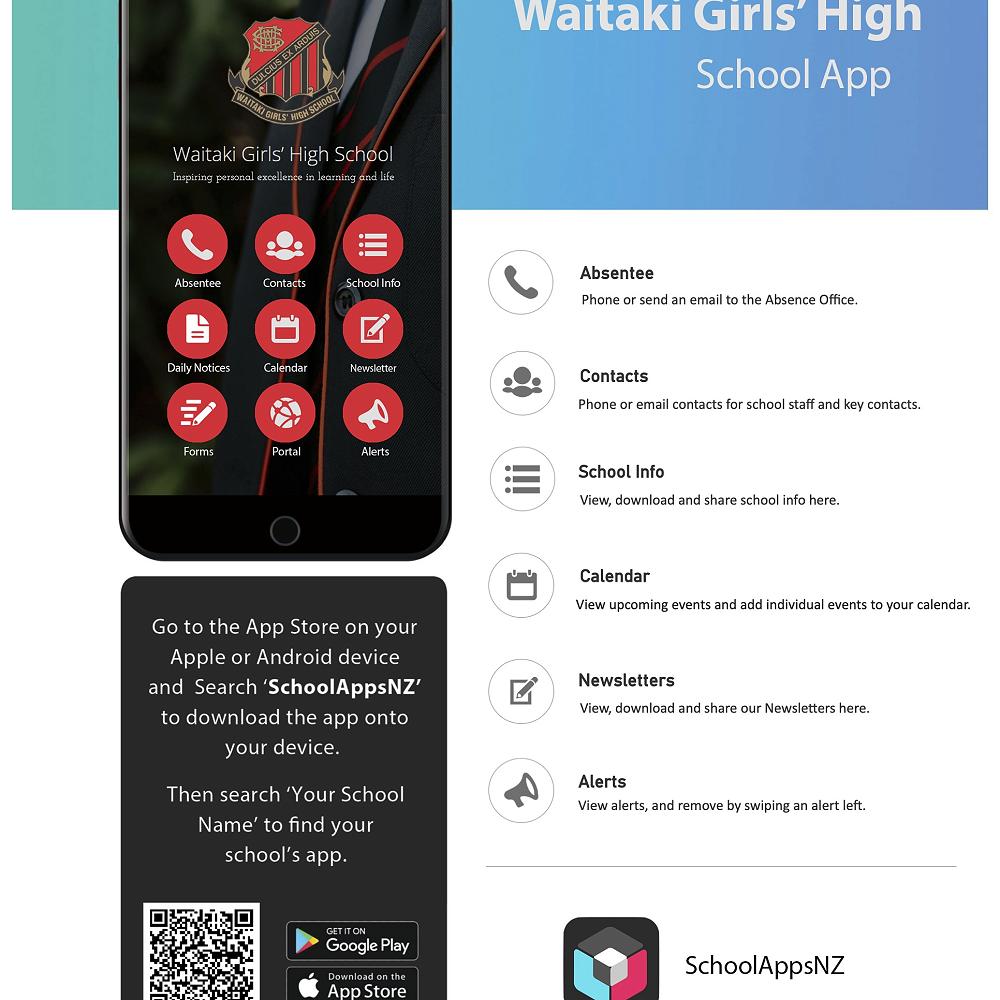 Download our WGHS School App