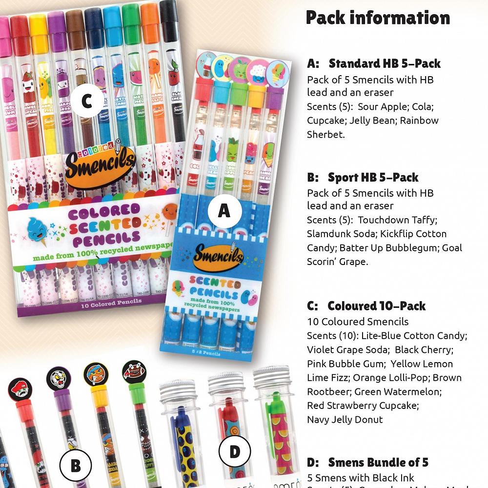 Smencil/Smens – Scented Pencils and Pens