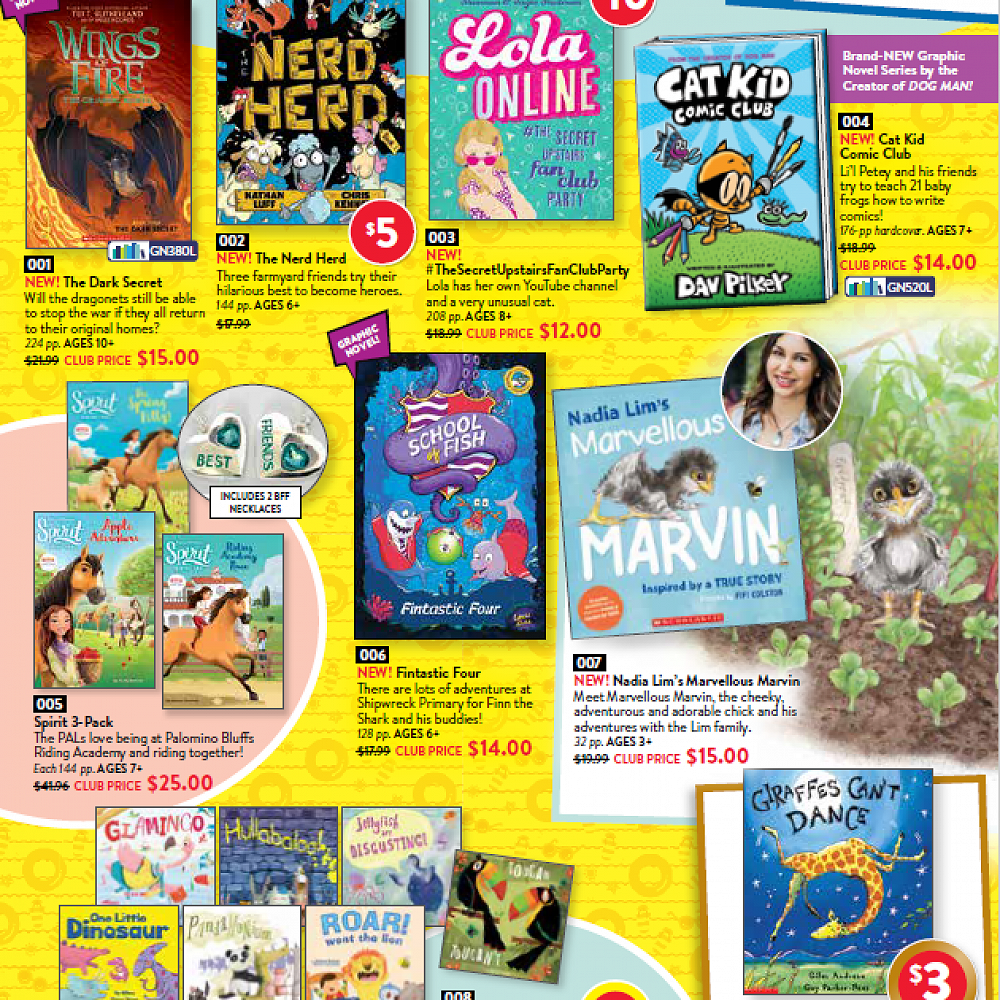 Scholastic - Lucky Book Club