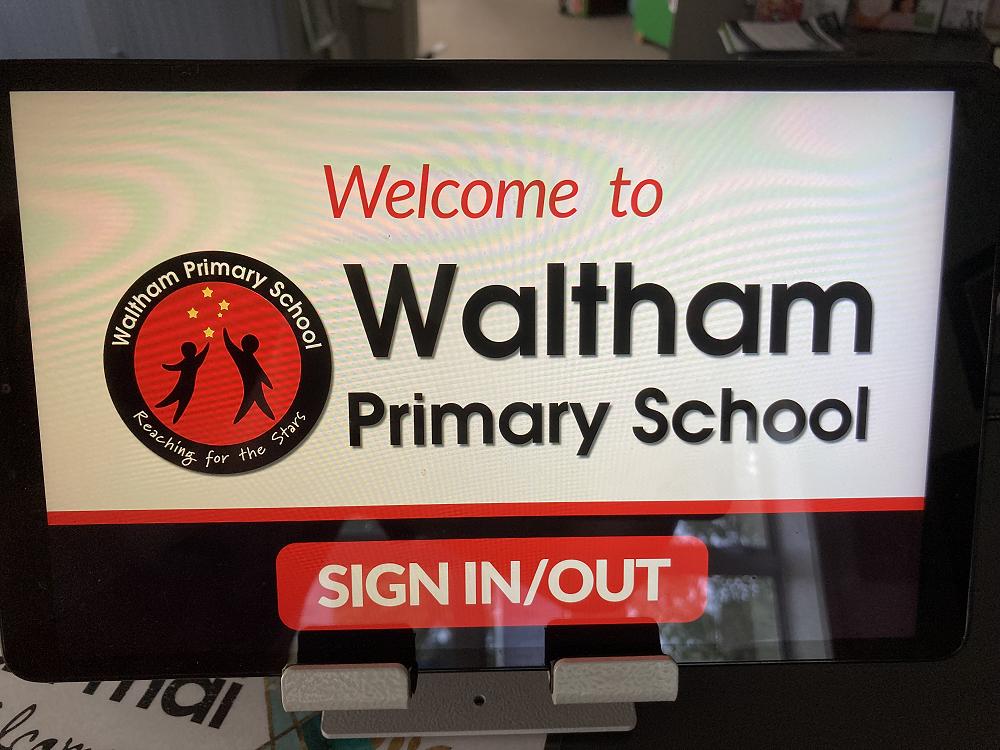 Leaving during school hours - please sign out