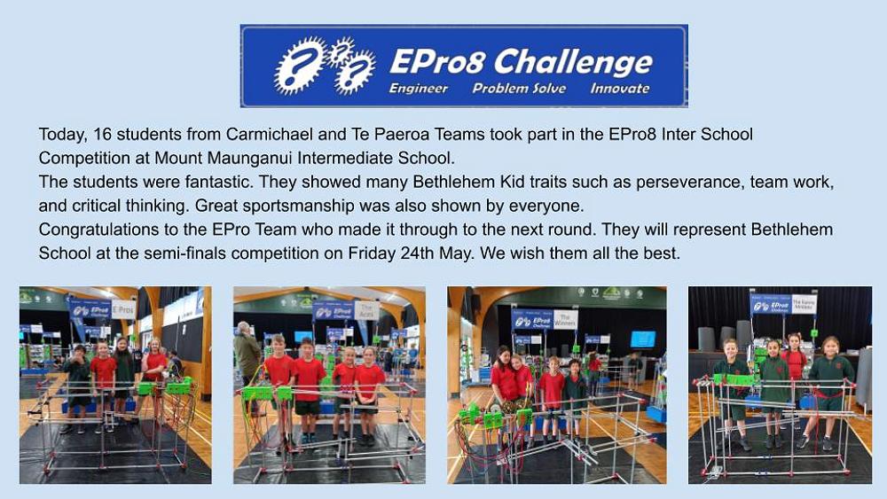 EPro8 — Newsletter 24 May 2024