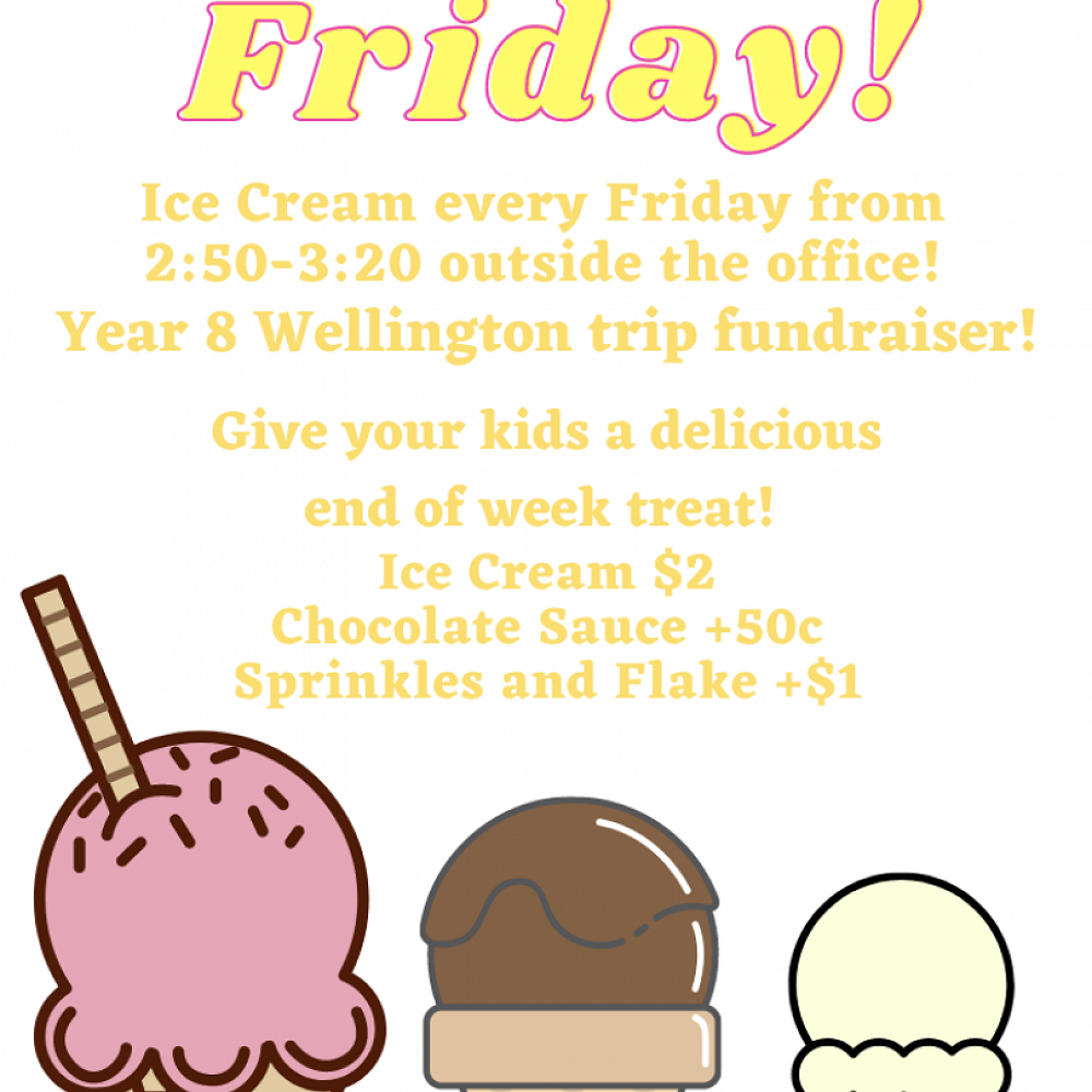 Ice cream Friday!
