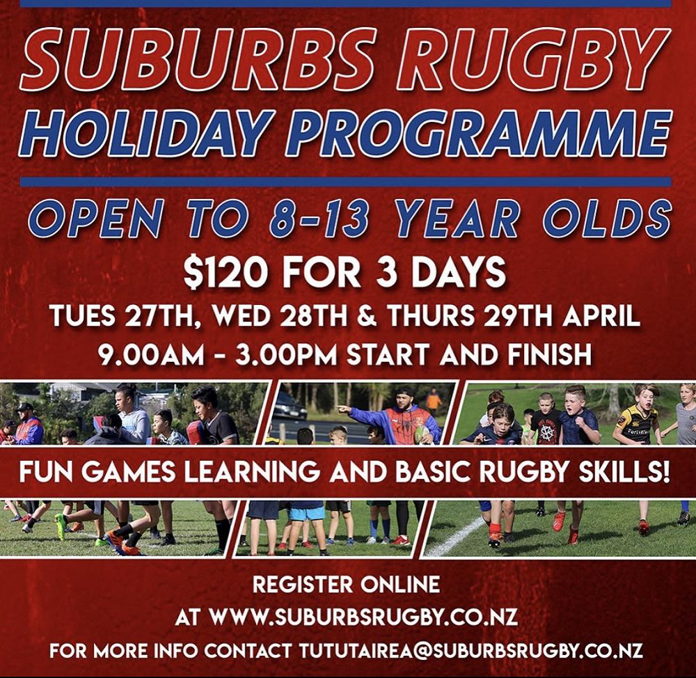 Suburbs Rugby Holiday Programme