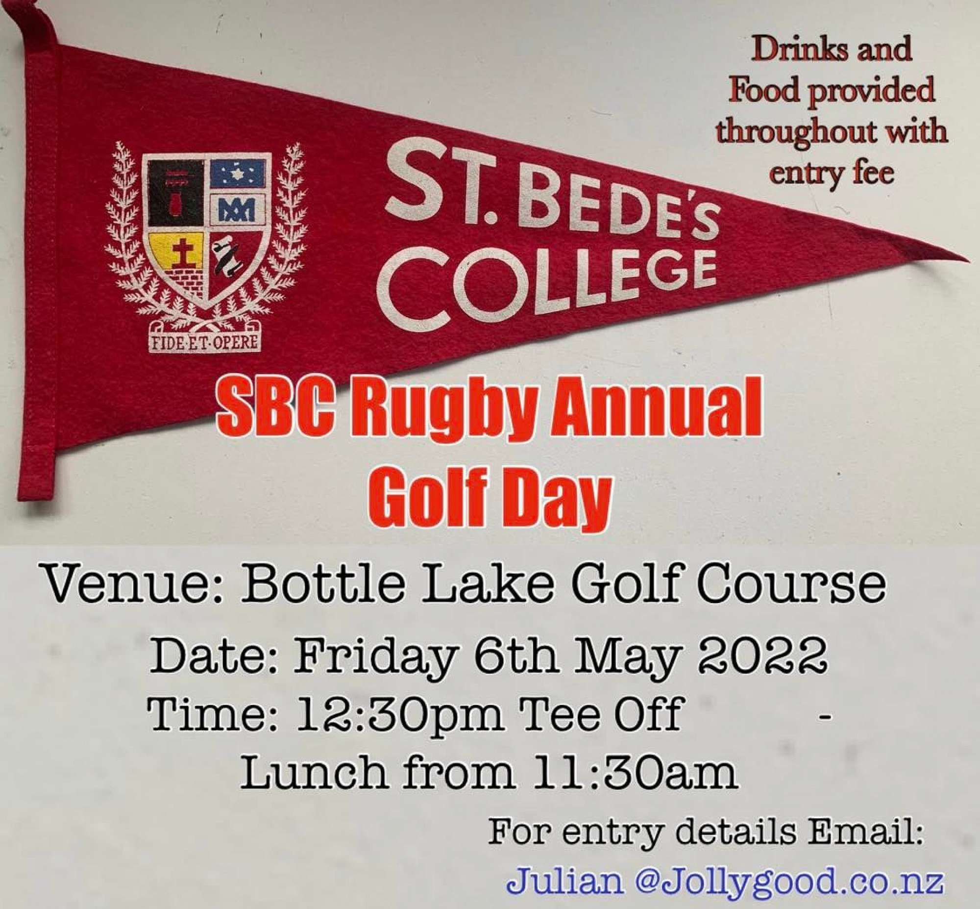 St. Bede's Rugby Annual Golf Day — St Bede's College Newsletter - 14 April 2022