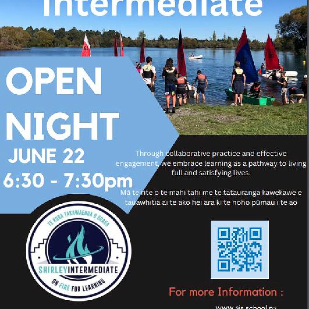 Shirley Intermediate Open night