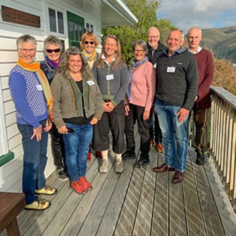 The Sister Eveleen Retreat House Board meet the new director