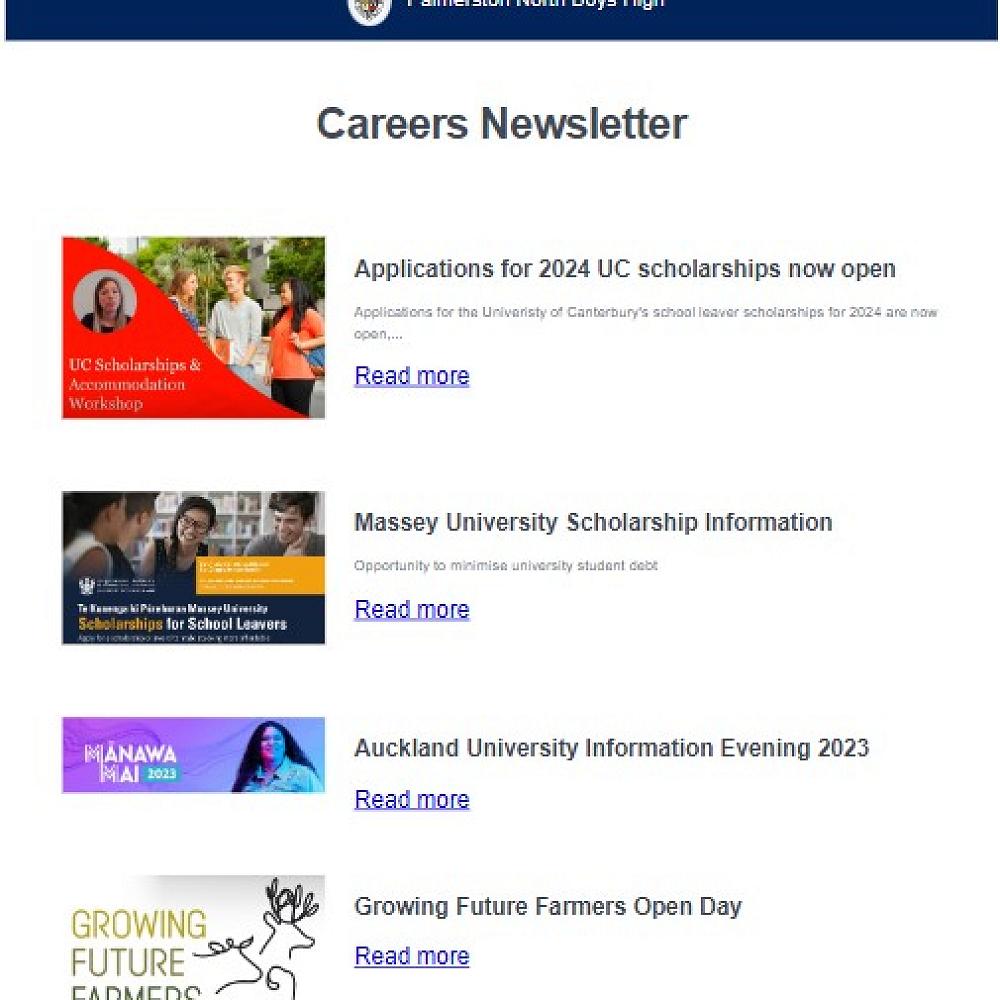 PNBHS Careers Newsletter 📩 — PNBHS Weekly Update: Term 2, Week 10
