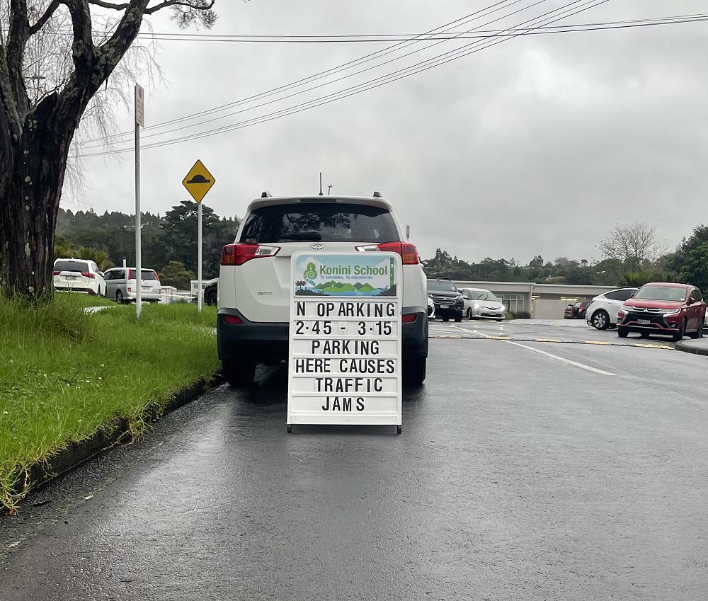 Help Prevent Parking Congestion