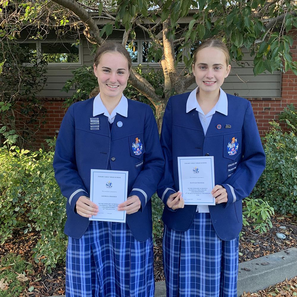 Champion Triathlete Sisters — NEWSLETTER Term 1 2019, Issue 2