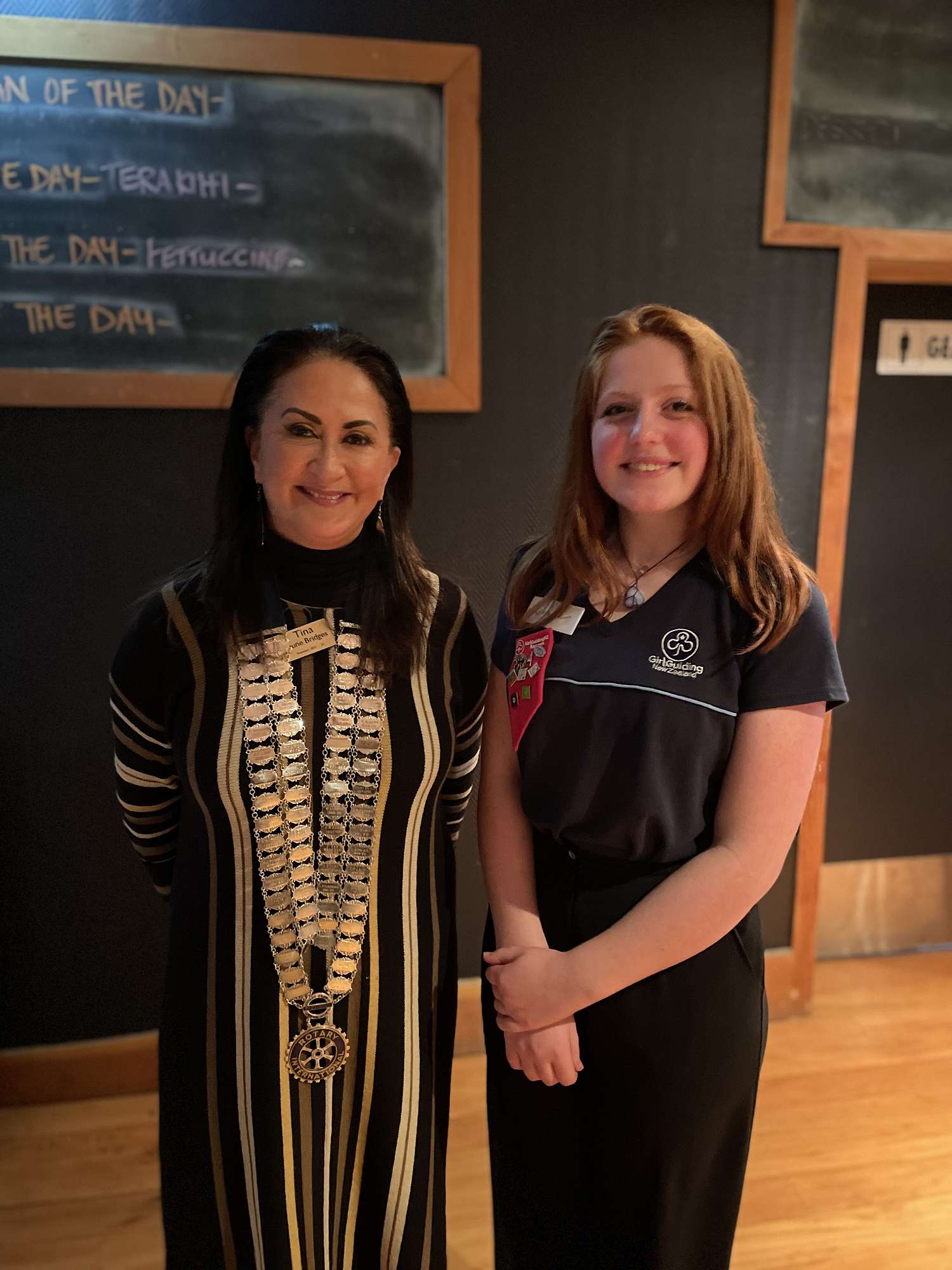 Grace Wows At Rotary