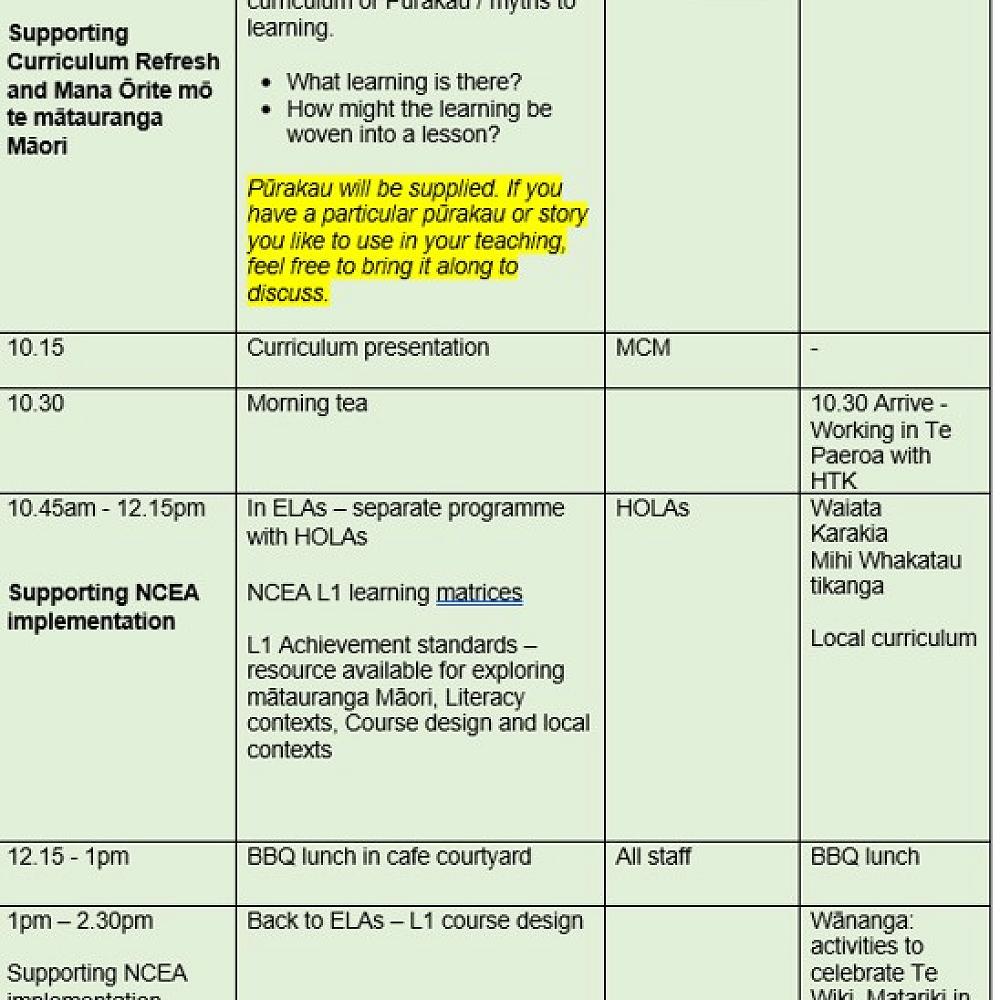 Staff Only Day - Monday 24th April