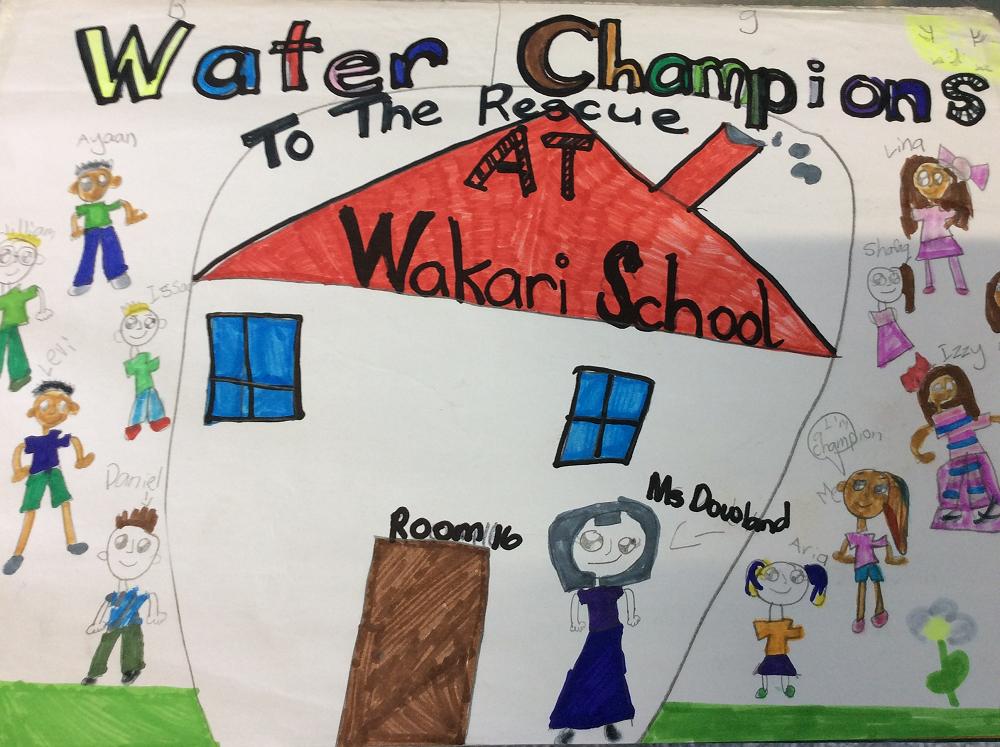 Water Champions to the Rescue at Wakari School
