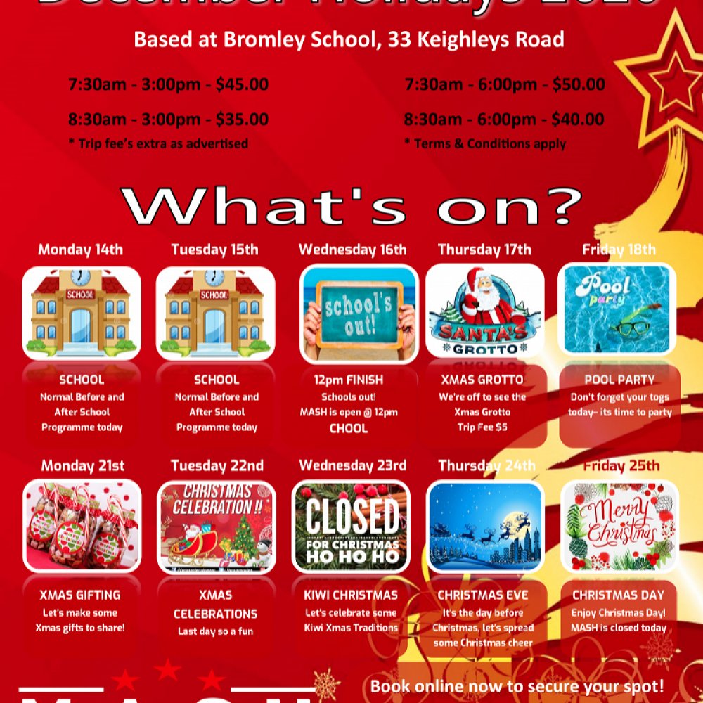 MASH Holiday Programme