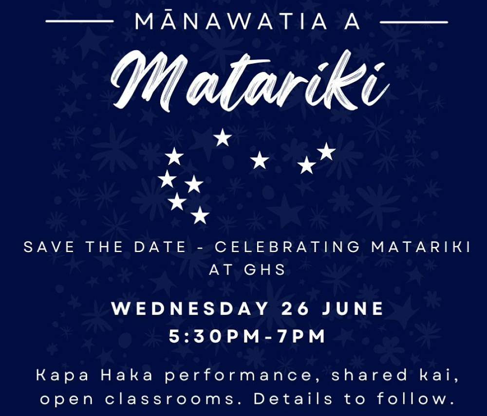 Please Save the Date - Celebrating Matariki at GHS — GULF HARBOUR ...