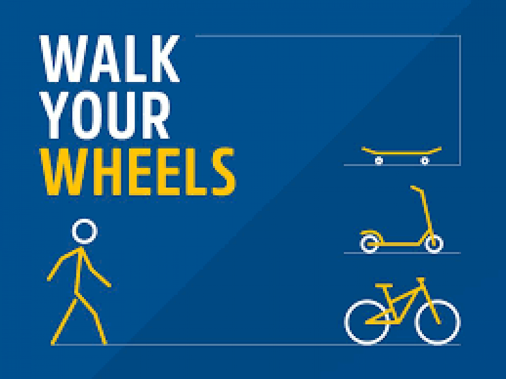 Please Walk Your Wheels