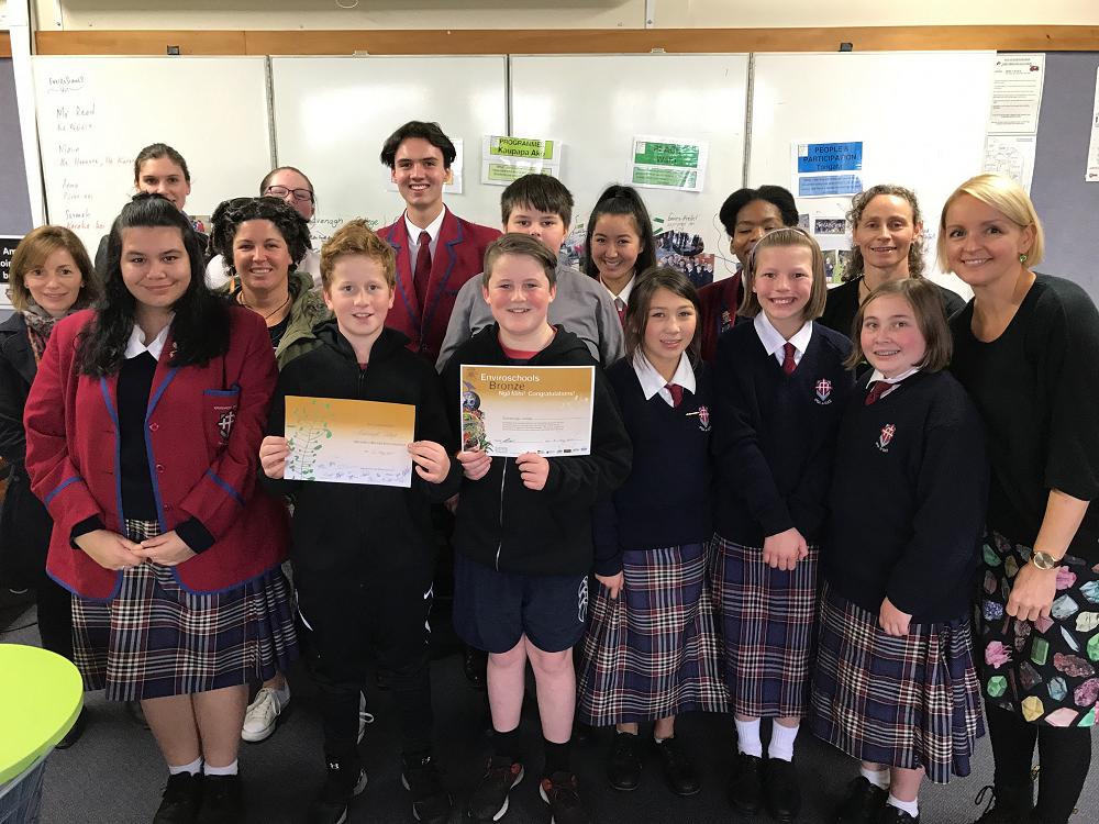 Enviroschools Bronze Status for Kavanagh College